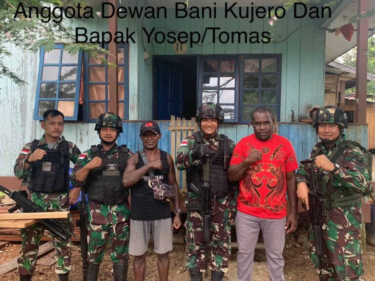 Membangun Papua, Satgas Pamtas RI PNG Yonif Raider 142/KJ Jalin Silaturahmi dengan Tokoh ...